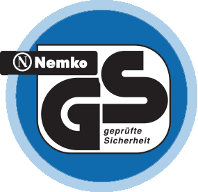 GS Nemko gecertificeerd - Rivion